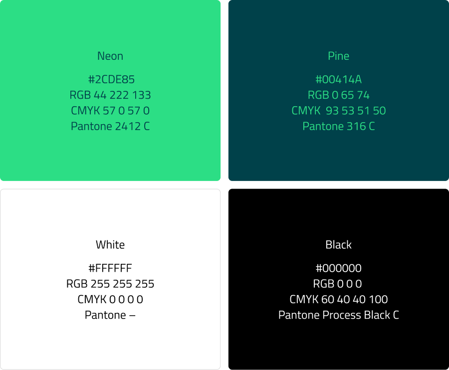 Qt Development Brand Guide: Brand Colors