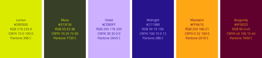 Qt Development Brand Guide: Brand Colors