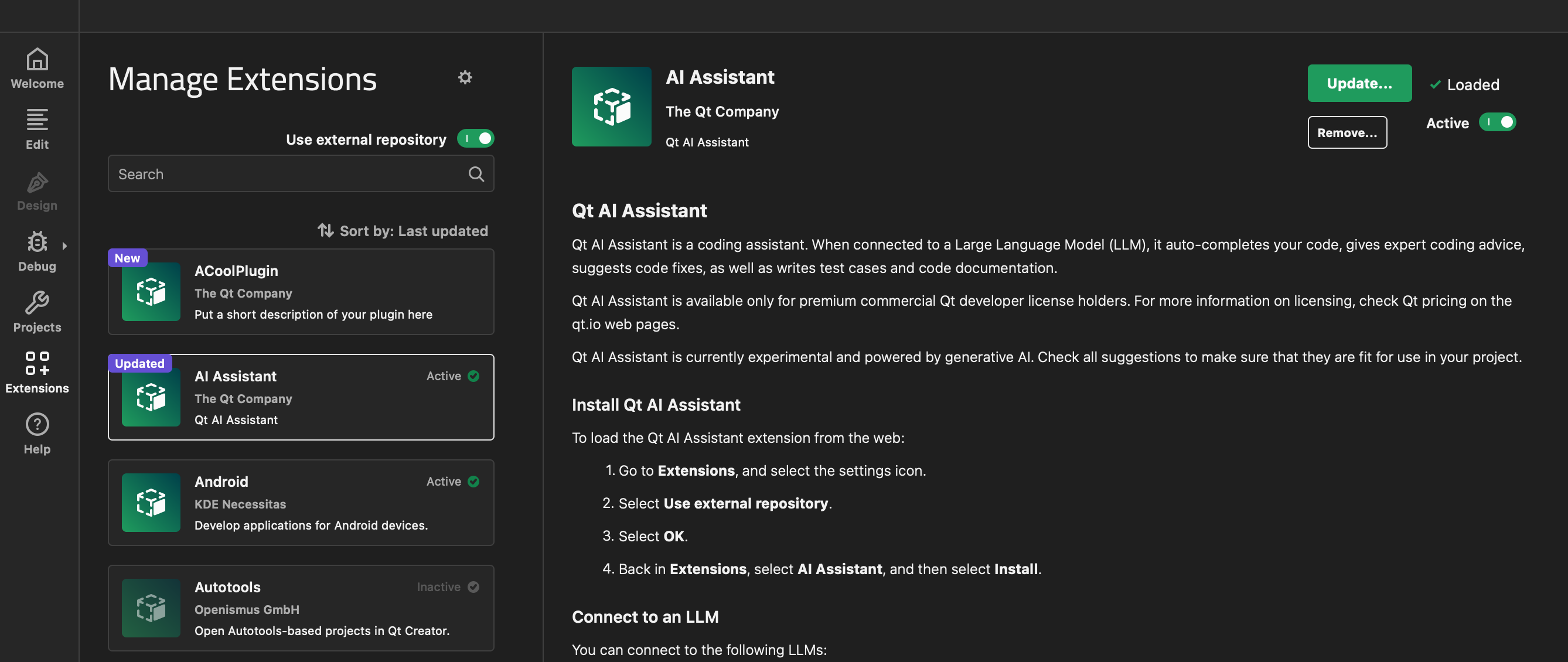 Qt AI Assistant v0.9 Released – Deploy LLMs Locally and Enjoy the Upgraded User Experience