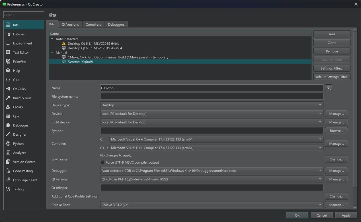 Qt for Windows on ARM
