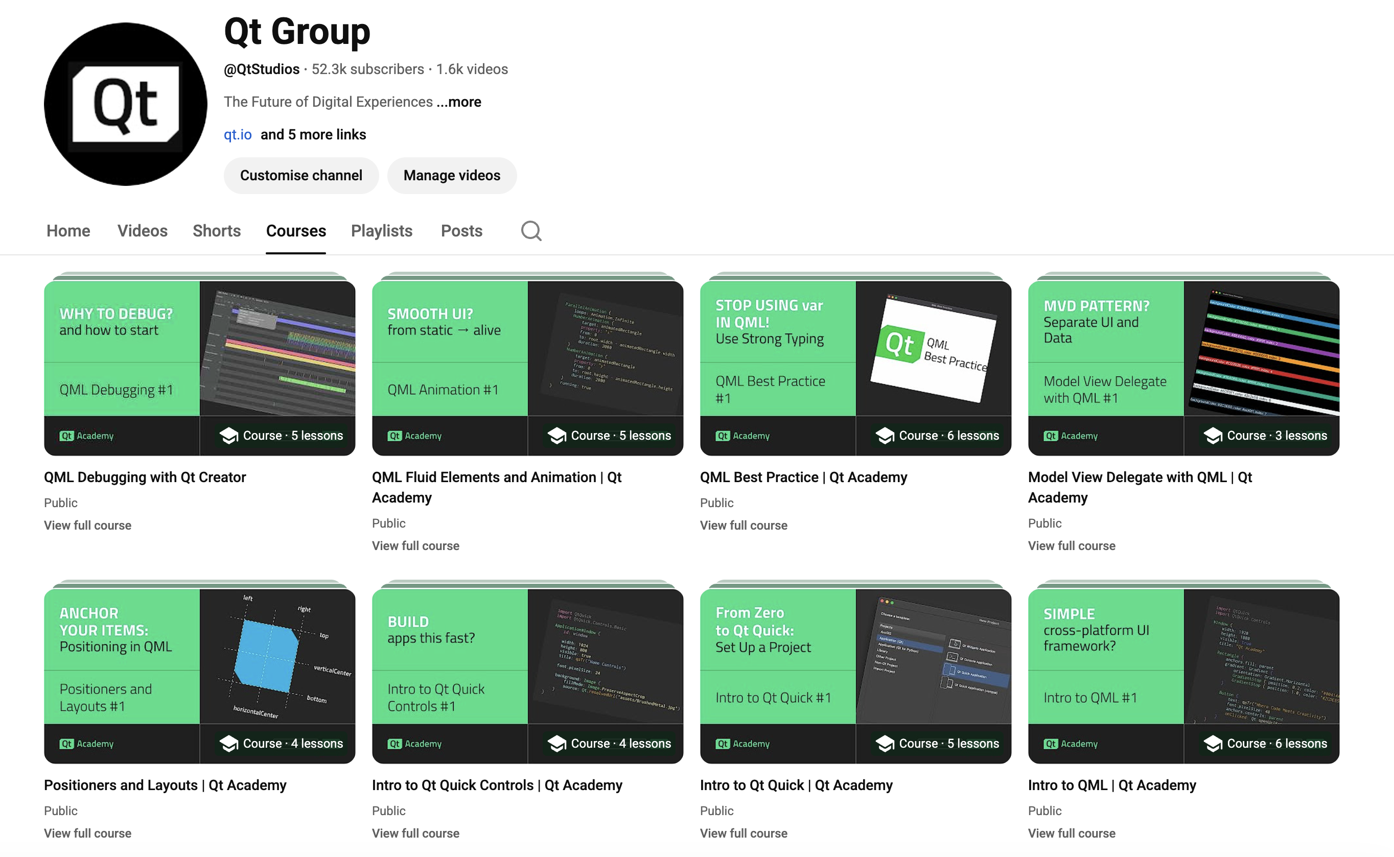 Free QML Beginner Course: Learn QML on YouTube with Qt Academy