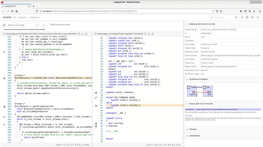 Axivion Static Code Analysis tool | premier static analyzer