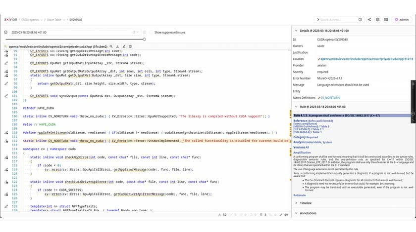 Clean Code for Your CUDA Project | Axivion