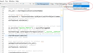 Testing Multiple Applications Using Separate Squish Packages (In One ...