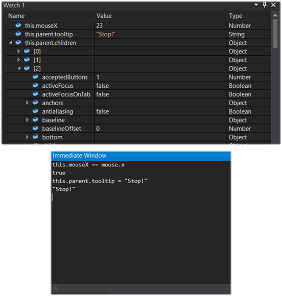 QML Debugging in Visual Studio