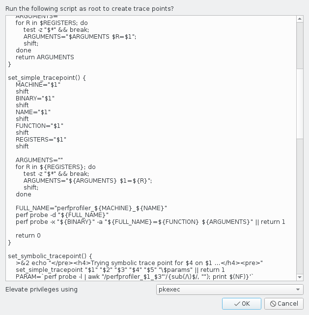 Profiling memory usage on Linux with Qt Creator 4.7