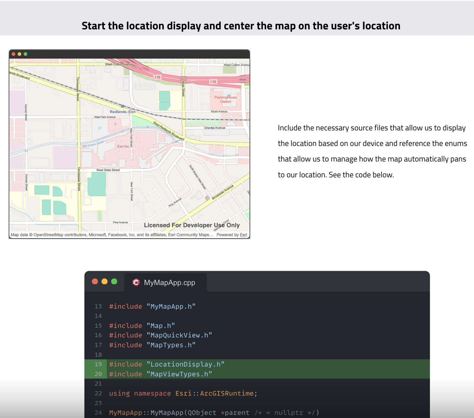 Exploring with ArcGIS Maps SDK for Qt