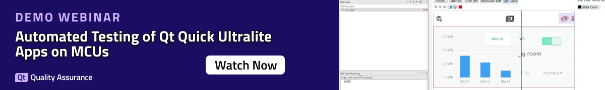 How to Automate UI Testing for Qt Quick Ultralite Applications on MCU ...