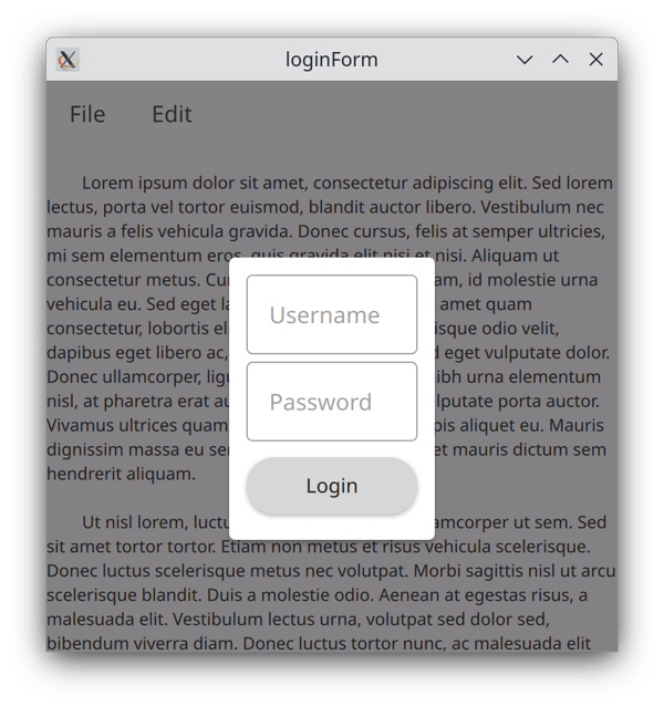 Popups and Menus in Qt Quick 6.8