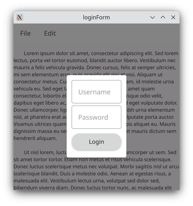 Popups and Menus in Qt Quick 6.8