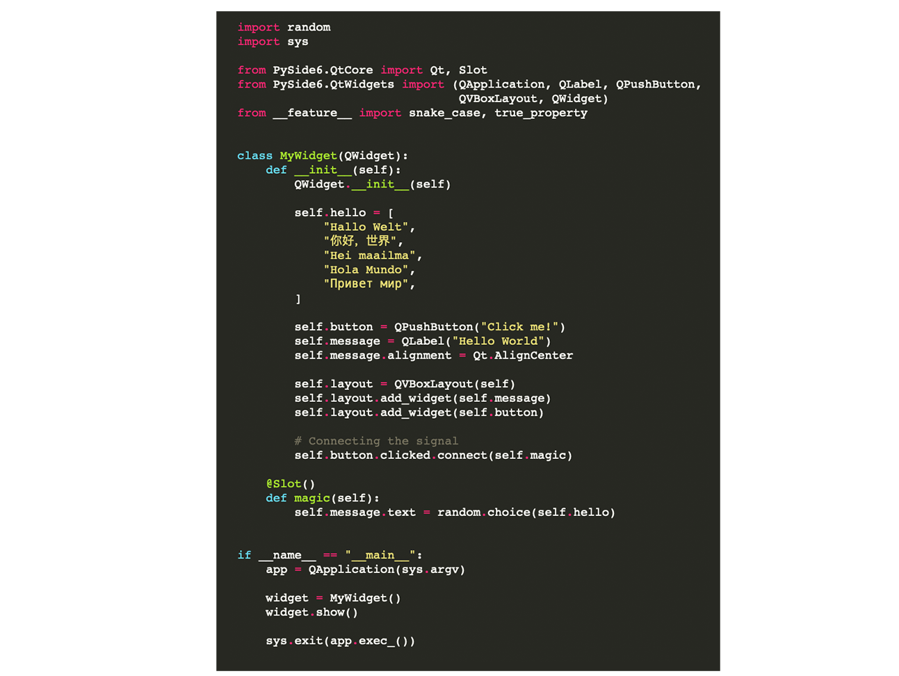 Python UI | 使用 Python 设计图形用户界面 (GUI) | Qt的Python绑定