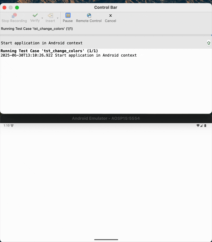 Testing Qt Quick for Android applications with Squish