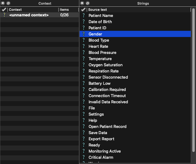 Organizing ID-Based Translations with Labels in Qt Linguist