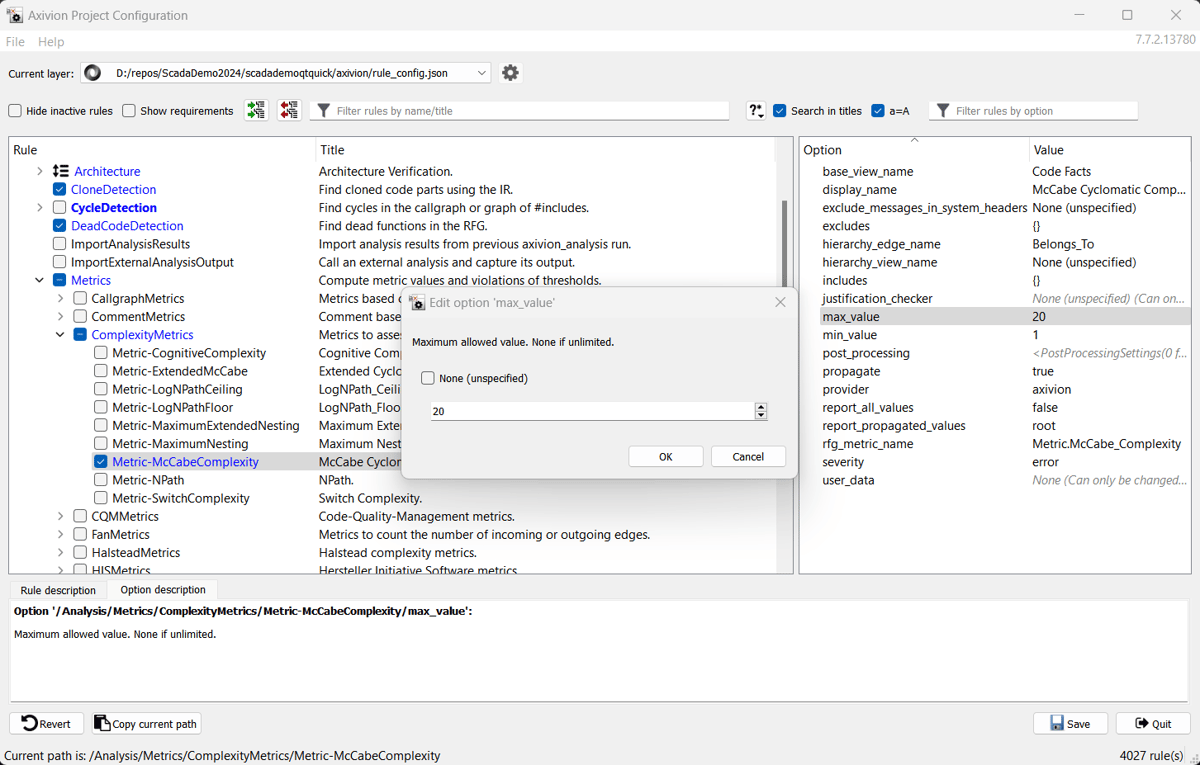 Pursuit of Quality with Axivion