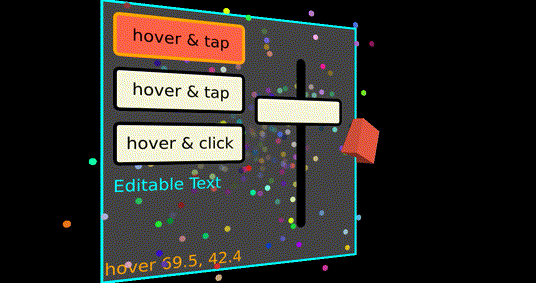 Qt Quick 3D: interactive 2D content