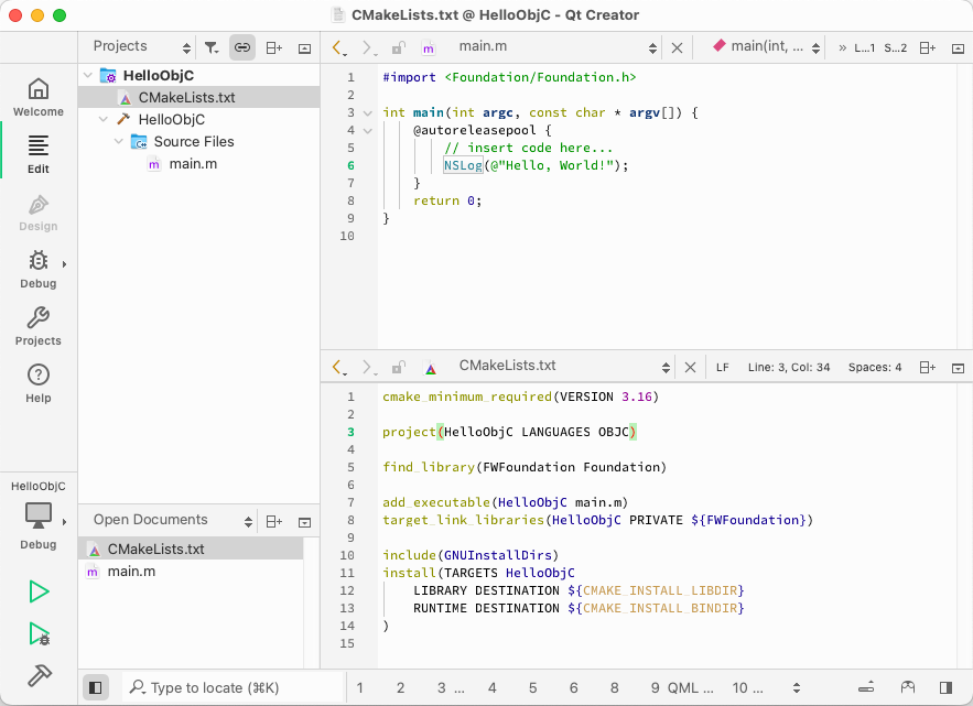Qt Creator 16 - CMake Update