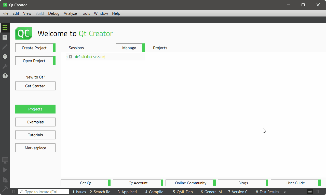 Qt Creator 9 - CMakePresets