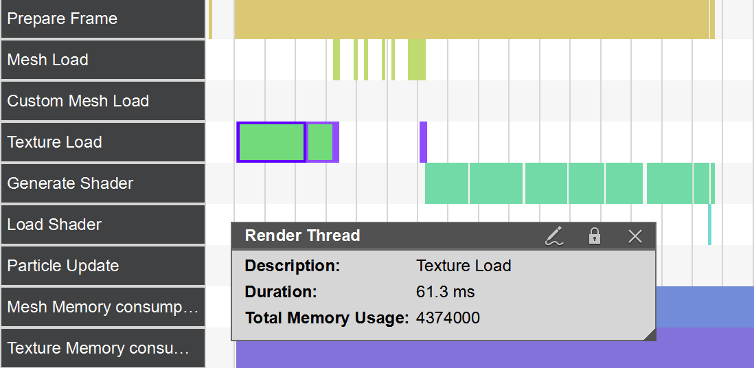 QtQuick3D QML Profiler Events