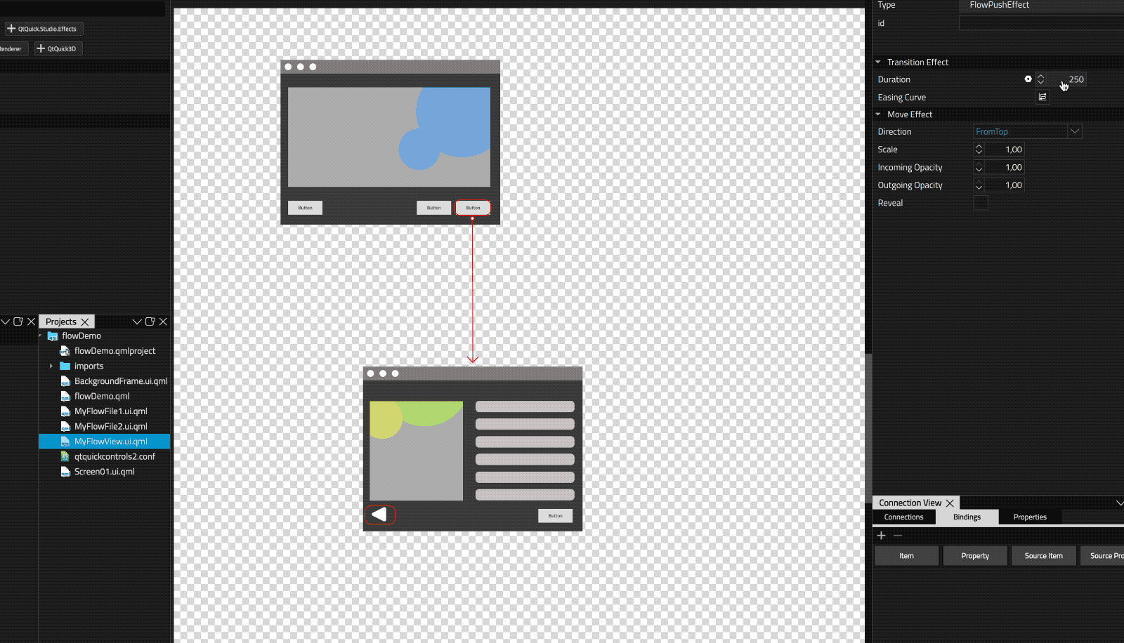 Introducing Flow Mode in Qt Design Studio 1.5 - Part 1