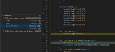 QML Debugging in Visual Studio Code