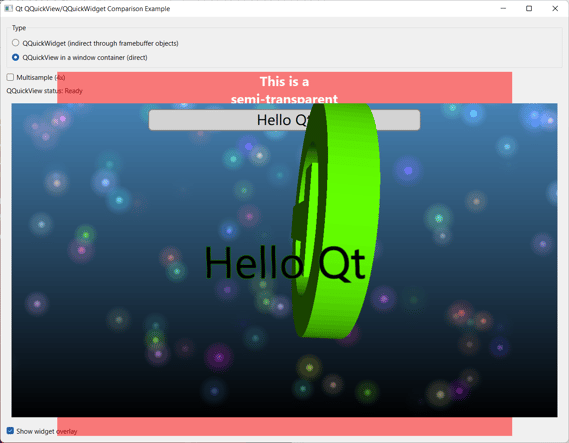 Qt Quick and Widgets, Qt 6.4 Edition