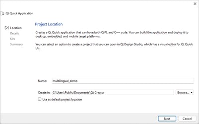 Creating a Qt Quick Multilingual App