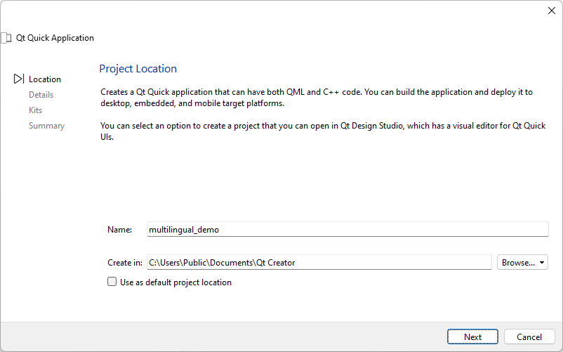 Creating a Qt Quick Multilingual App