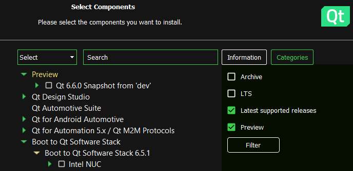 Qt Installer Framework and Online Installer 4.6.0 Released