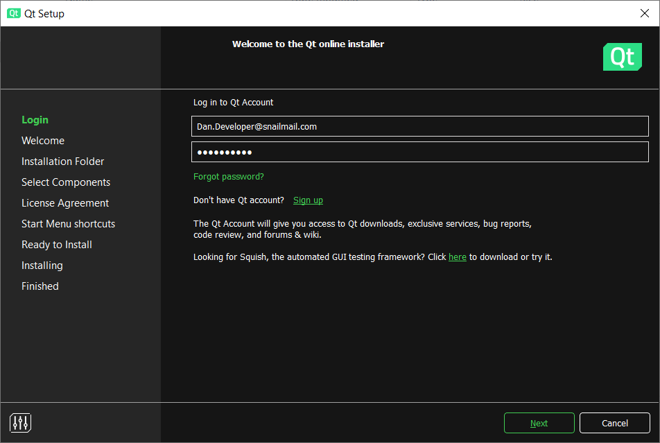Qt Installer Framework and Online Installer 4.6.0 Released