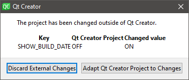 CMake Project Configuration in Qt Creator 4.13