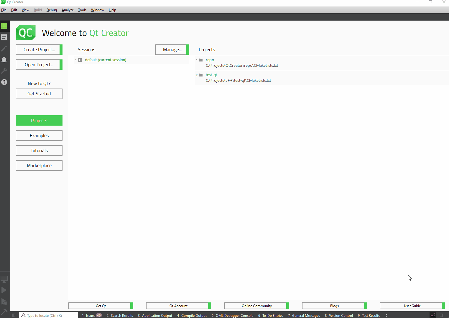 Qt Creator 7 - CMake update