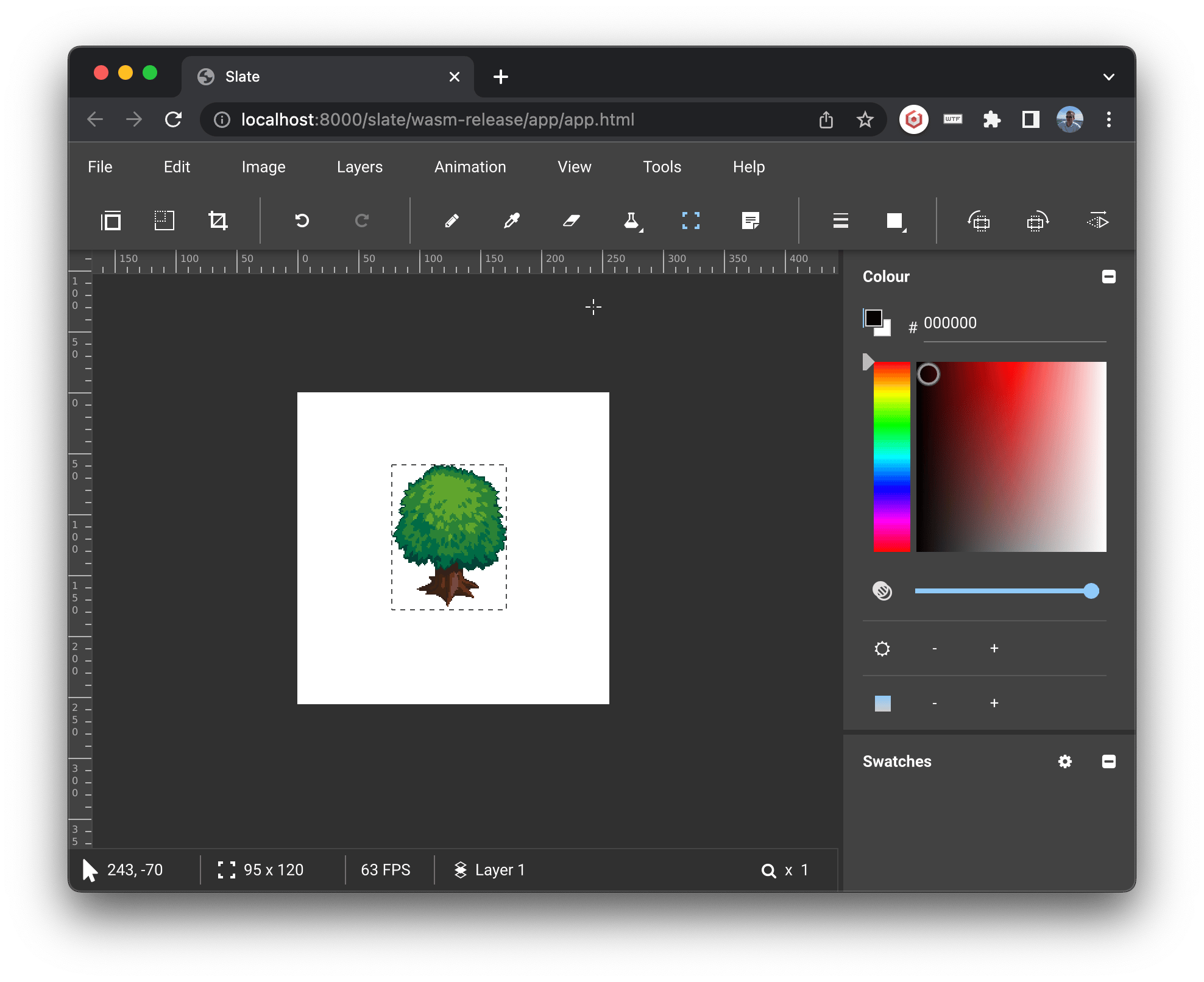 Porting Slate to Qt for WebAssembly