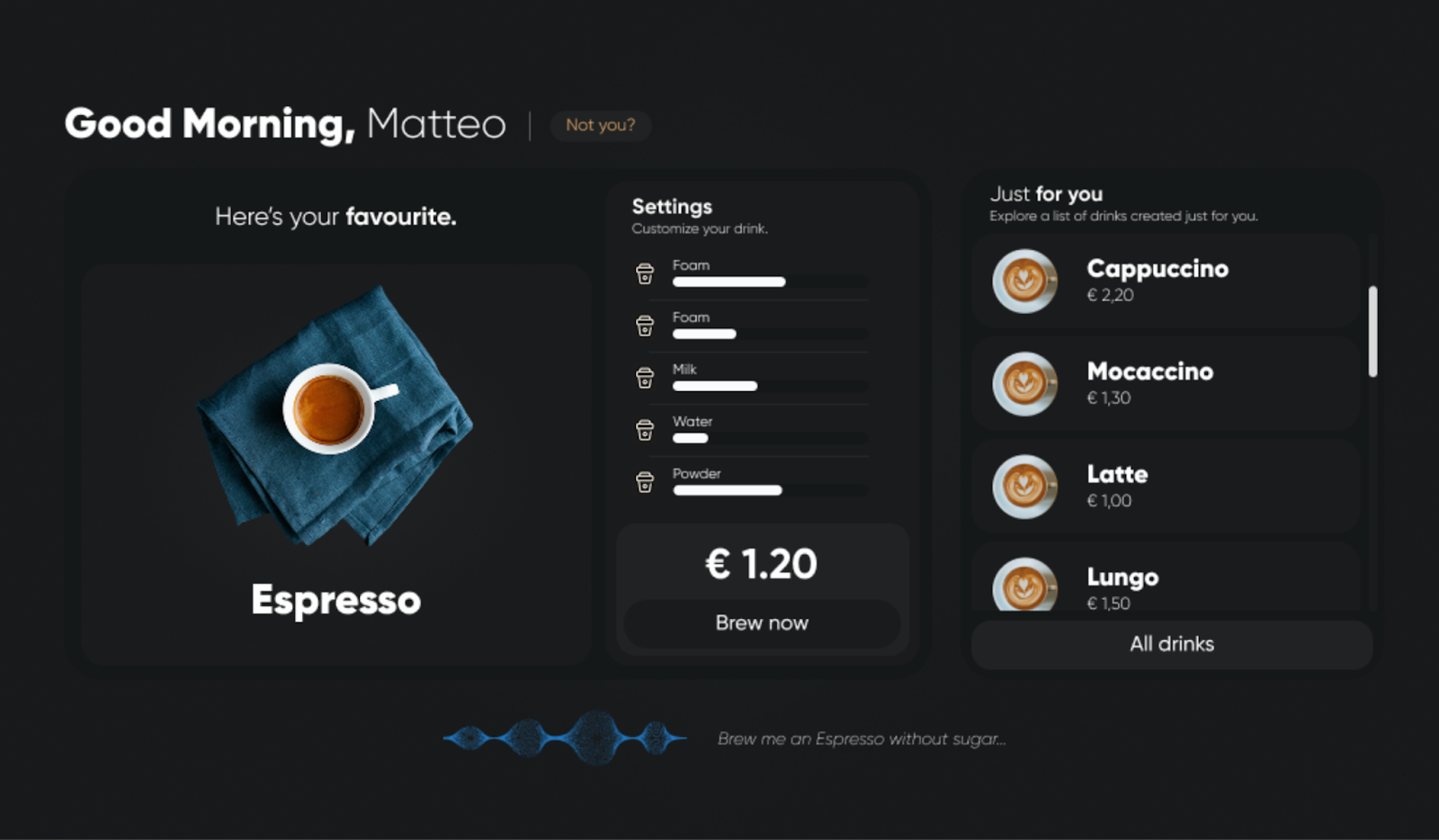Face and Voice Recognition on MCUs: The Edge AI Coffee Machine Challenge
