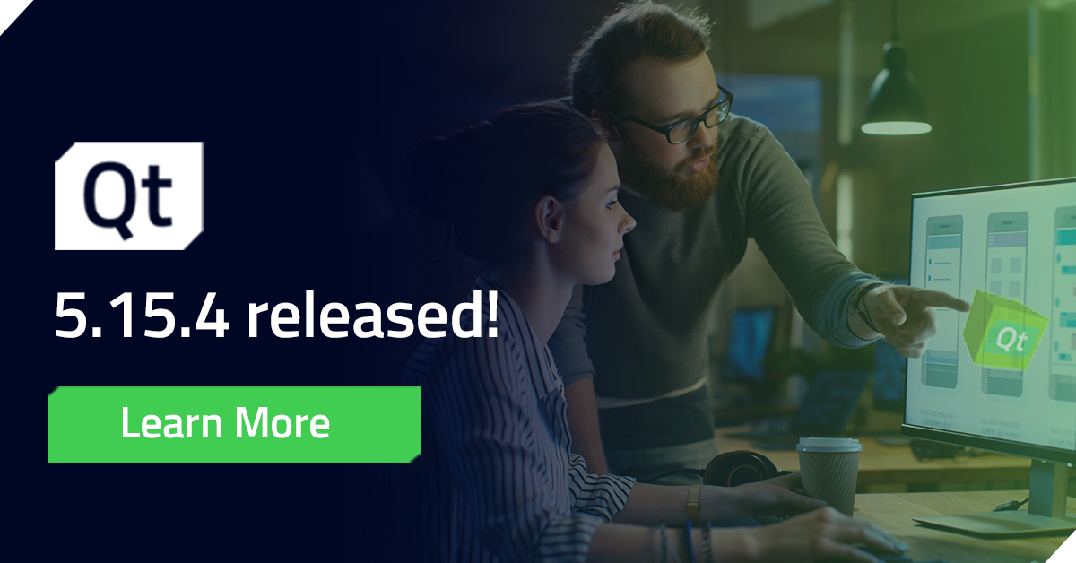 Commercial LTS Qt 5.15.4 Released
