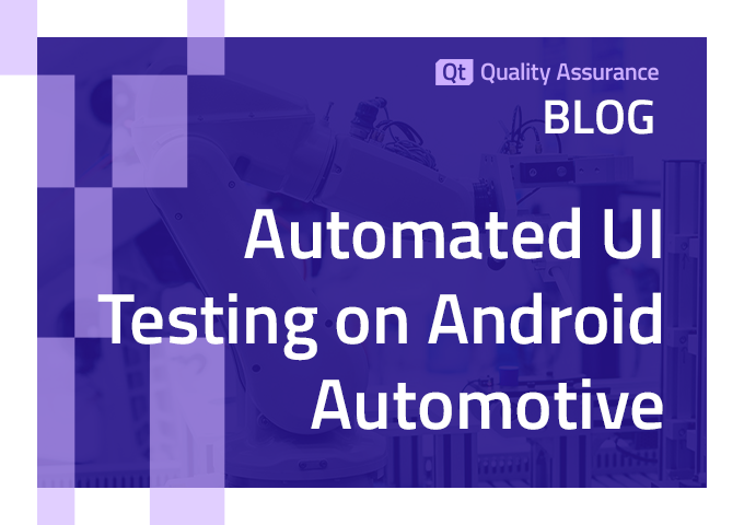 Automated UI Testing for Android Automotive Applications