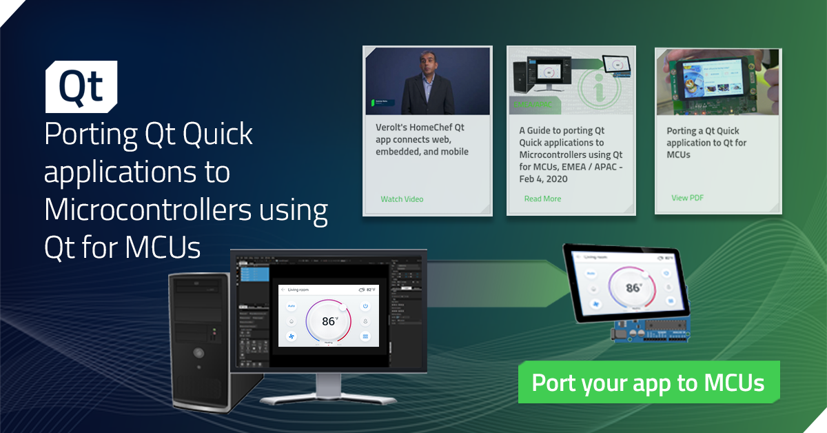Porting Qt Applications to Qt MCUs 1.0