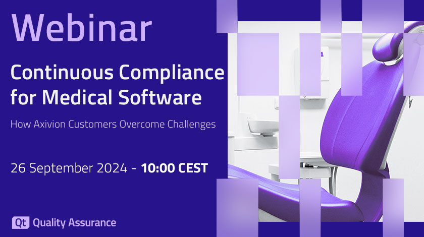 Webinar: Continuous Compliance for Medical Software