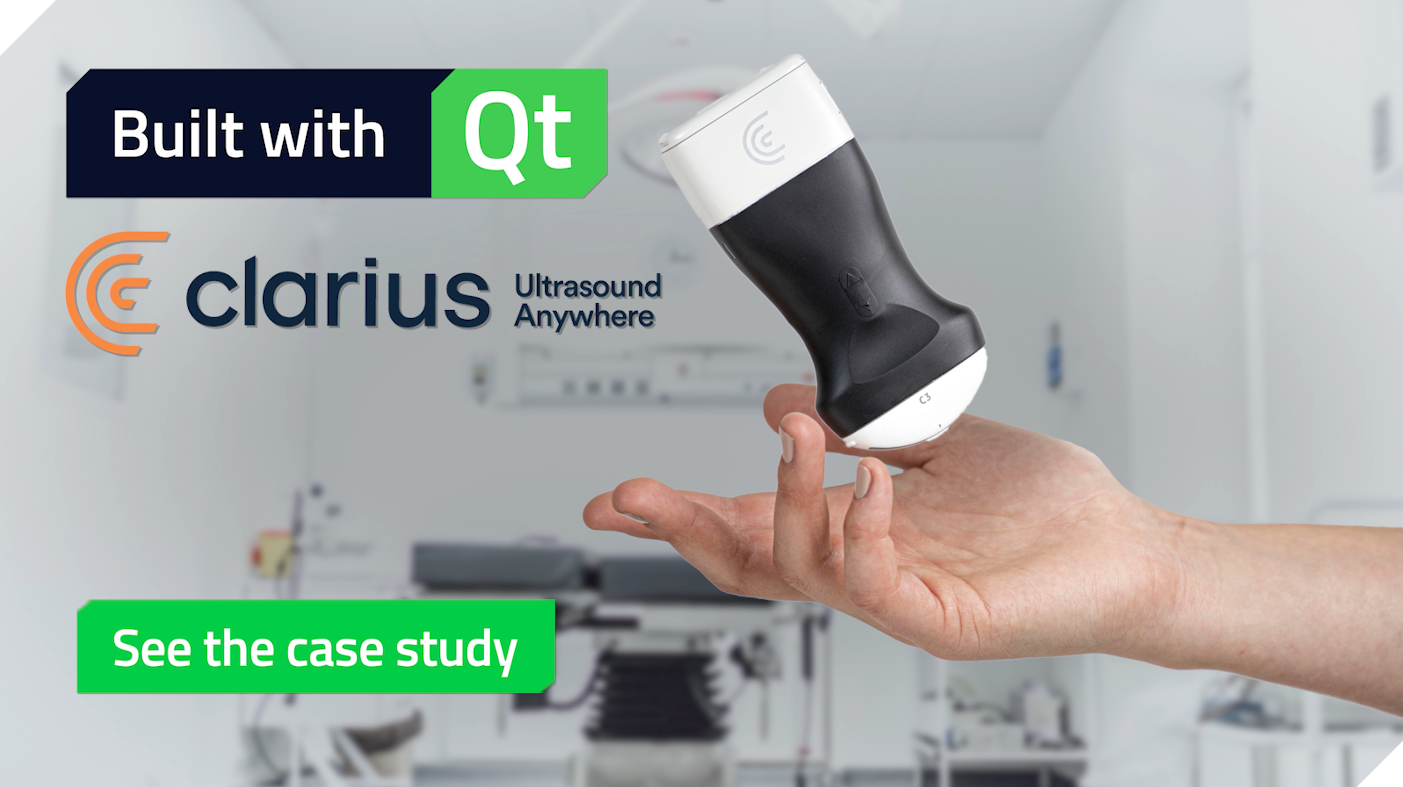 Clarius Portable Ultrasound - Built With Qt