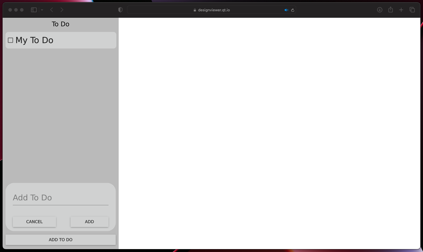 Share your application with Qt Design Viewer