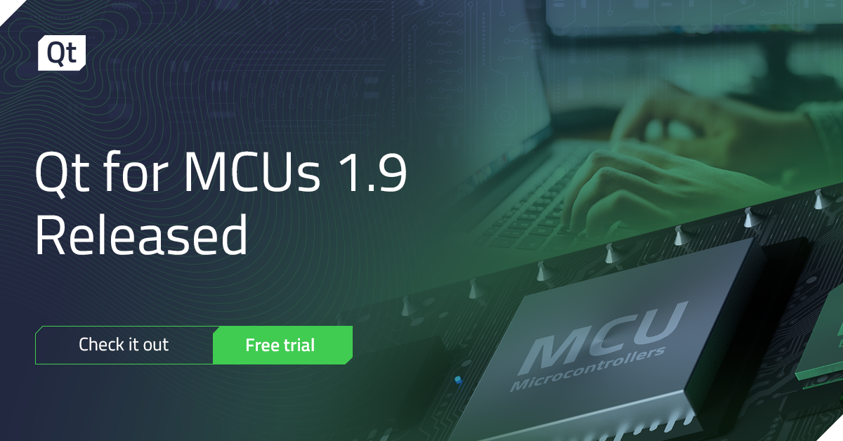 Qt for MCUs 1.9 released