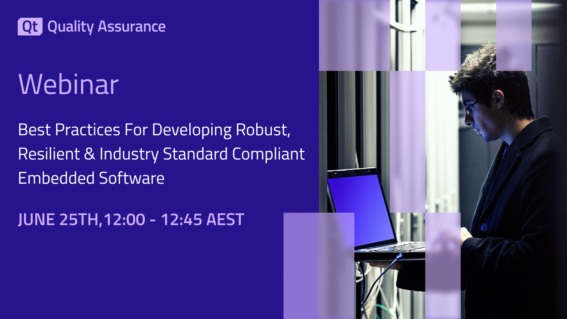 Live Webinars and Events | Qt