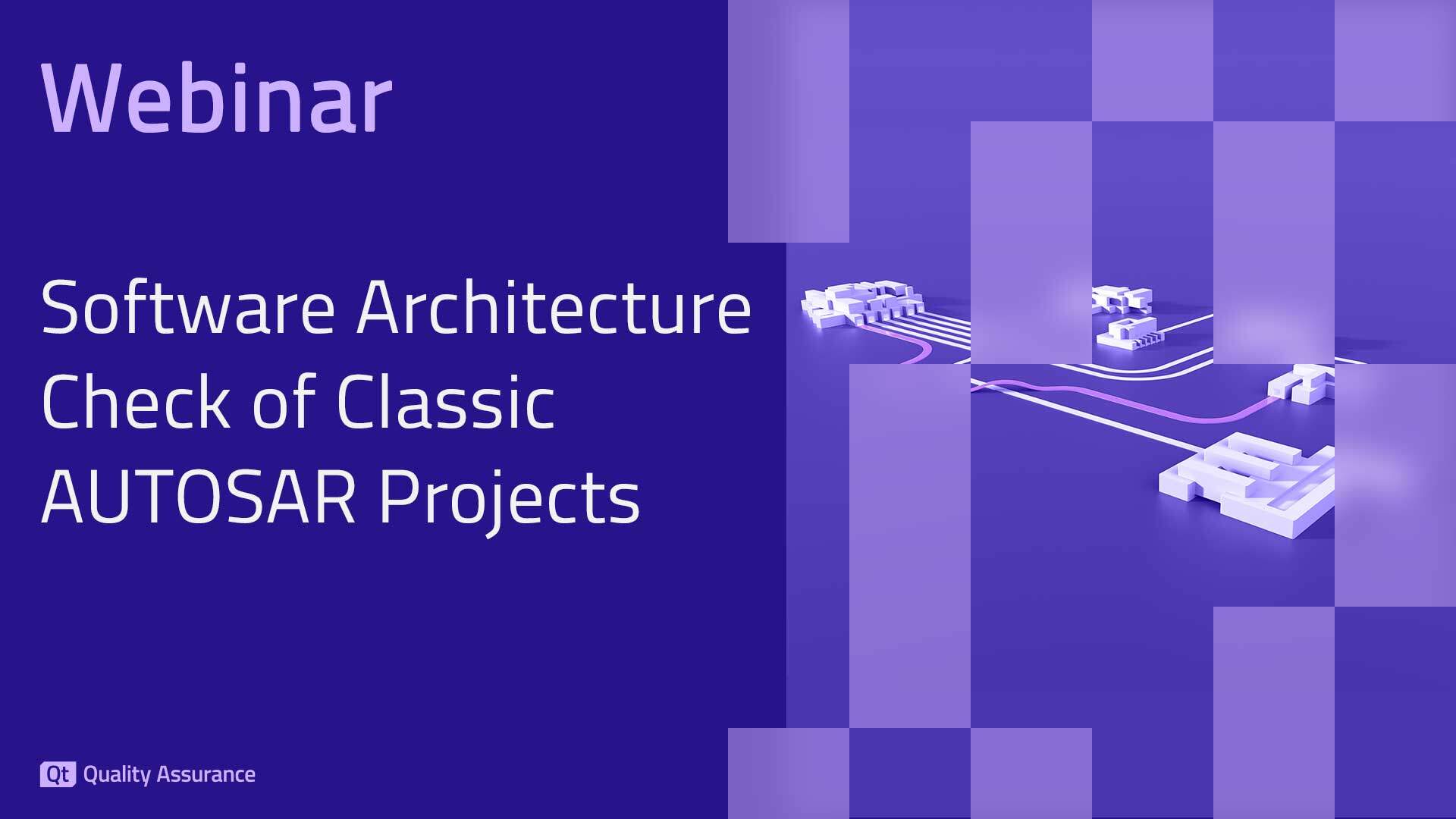 Software Architecture Check of Classic AUTOSAR Projects