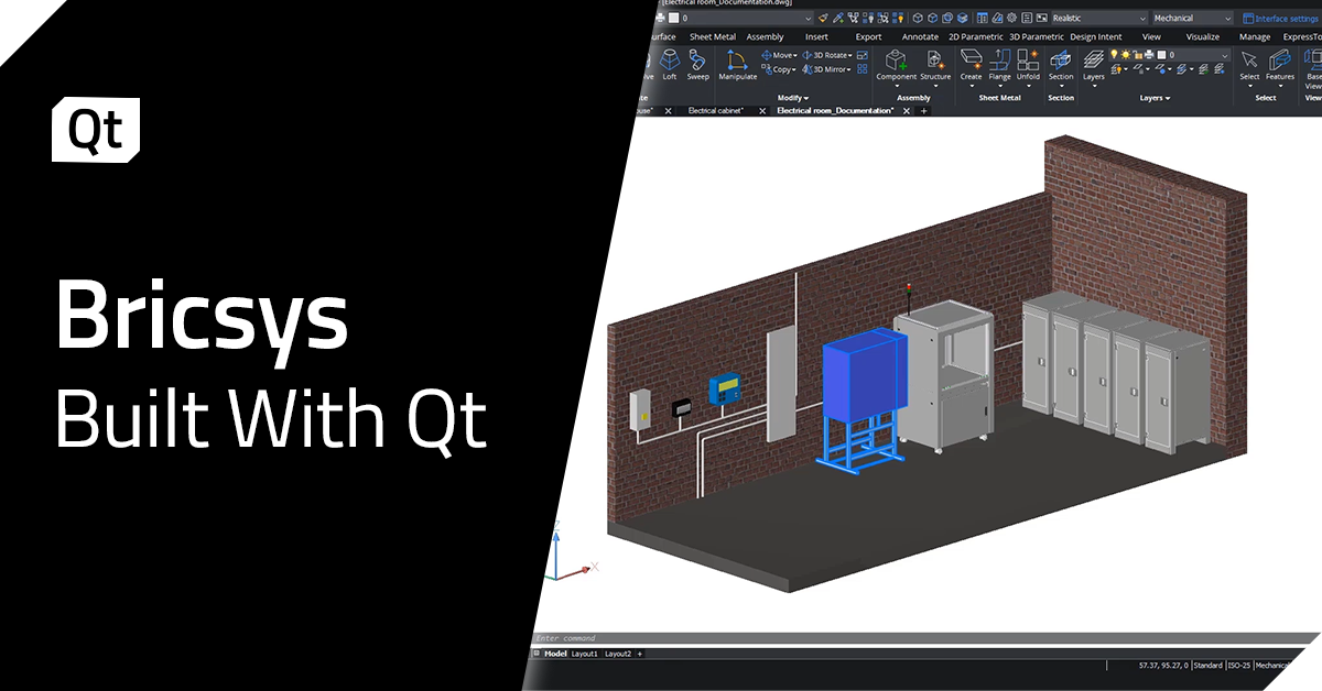 Bricsys's Mission-Critical CAD Tools | Built With Qt